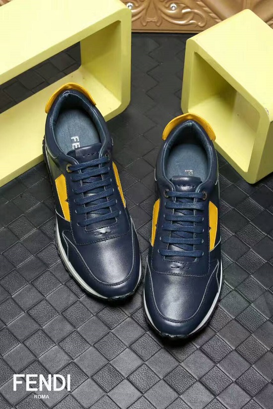 Tênis Couro Fendi - Grandes Grifes