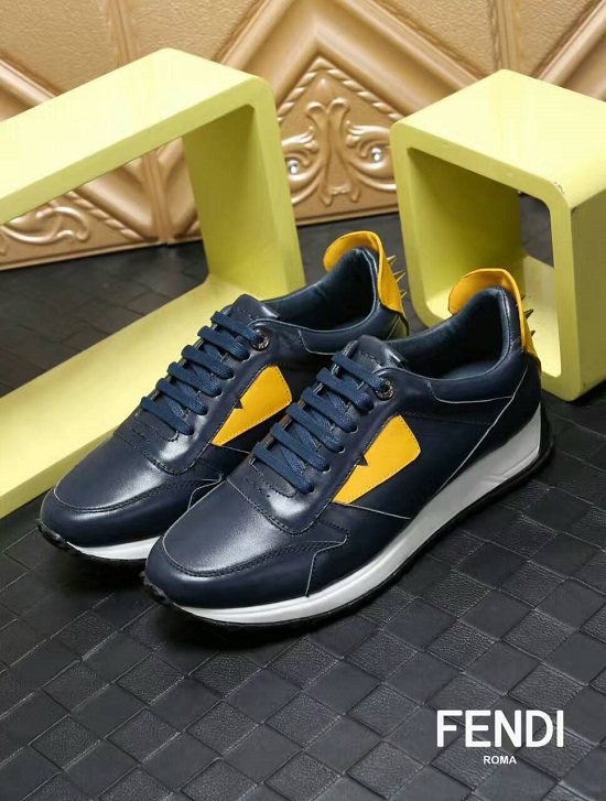 Tênis Couro Fendi - Grandes Grifes